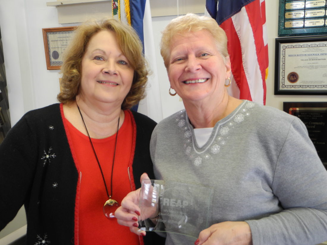 Beech Bottom is honored for its cleanup efforts | News, Sports, Jobs ...